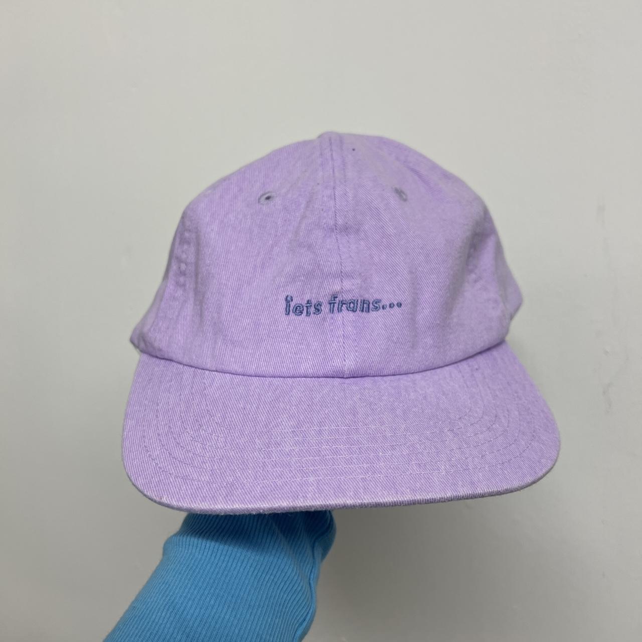 Urban Outfitters Iets frans lilac cap Great... - Depop