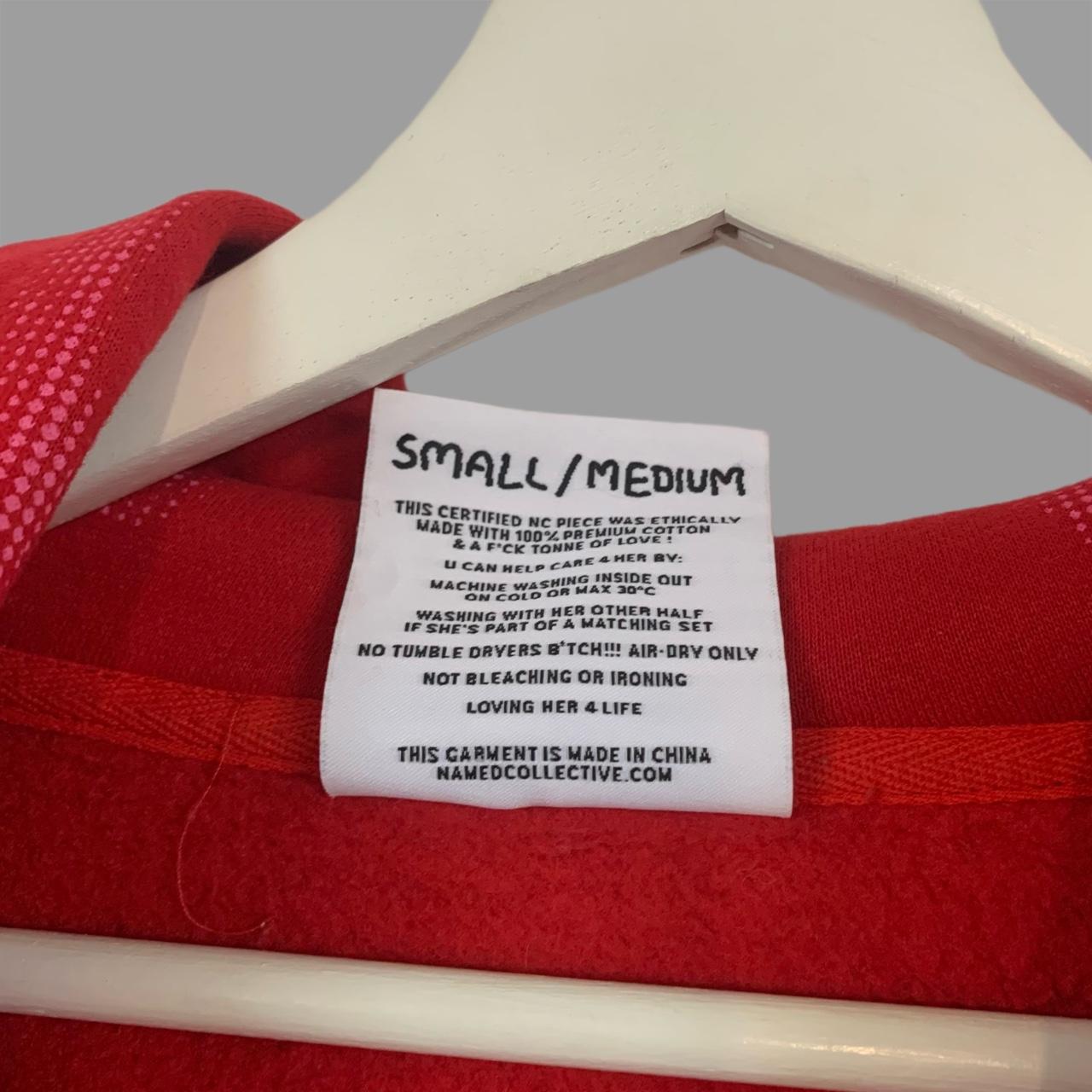 Named Collective Red Avatar Tracksuit S/M Hoodie is... - Depop
