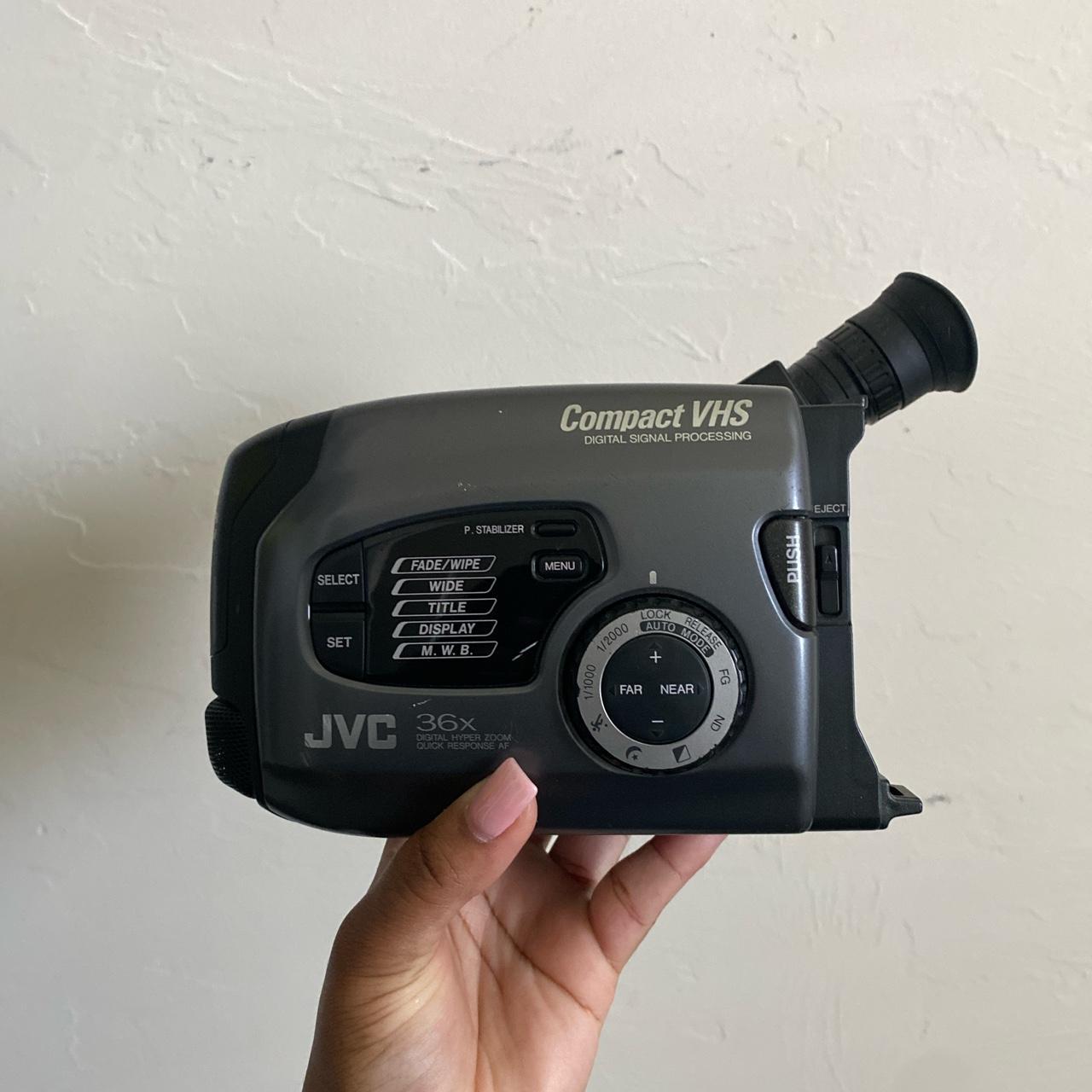 JVC GR-AX820U Compact VHS Camcorder - selling... - Depop