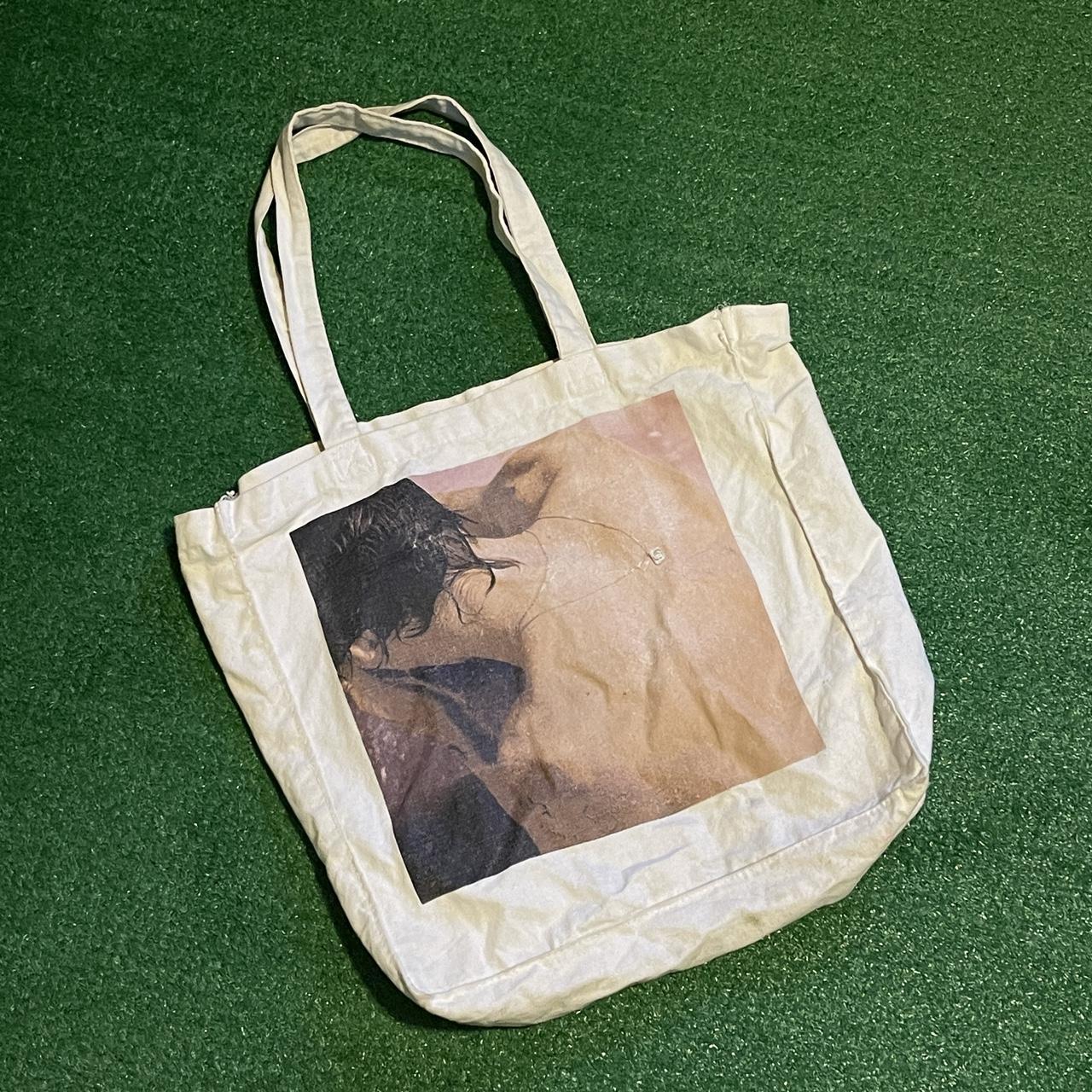 Harry Styles official Merch tote bag. Bought at his... - Depop