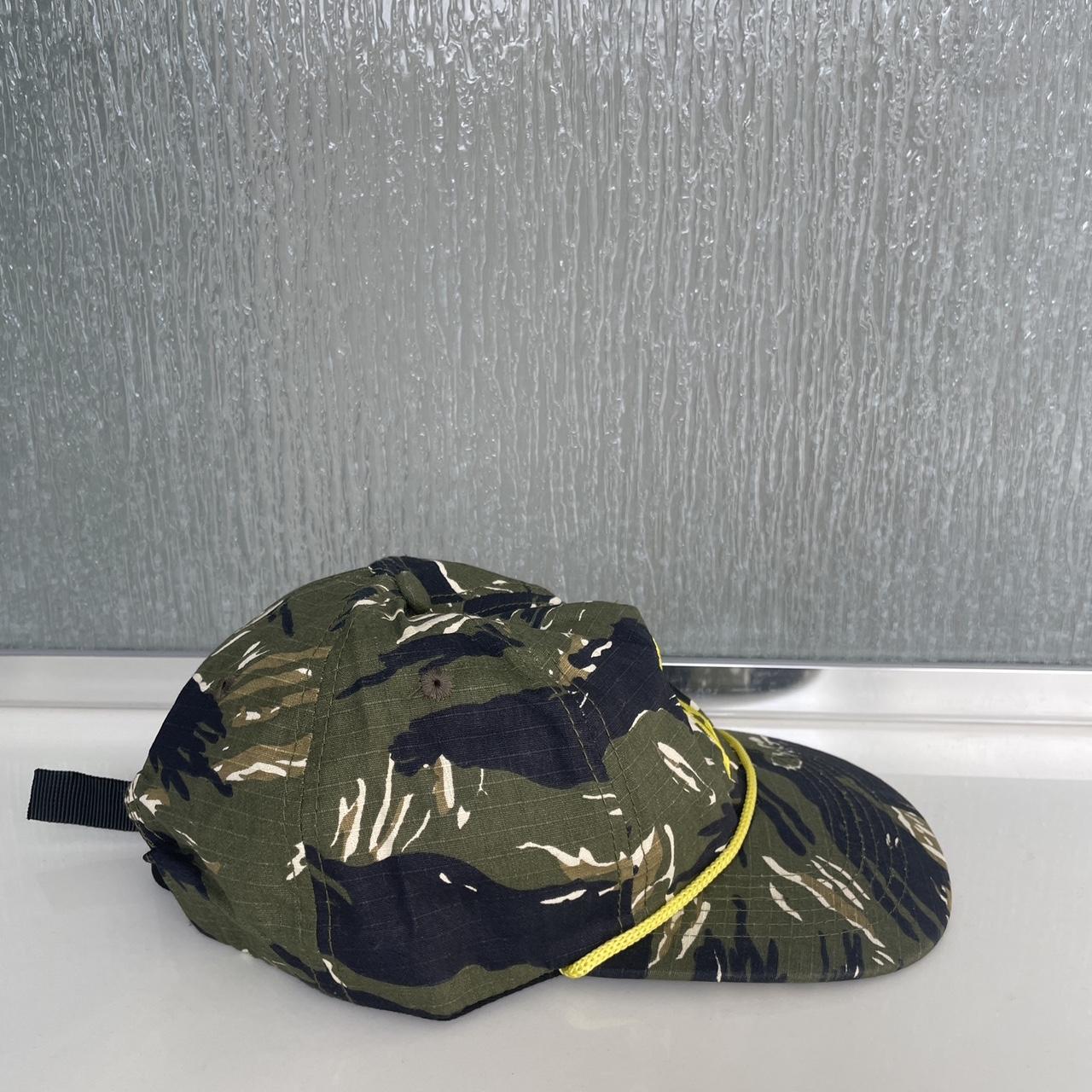 LV monogram camo SnapBack hat Louis Vuitton logo... - Depop
