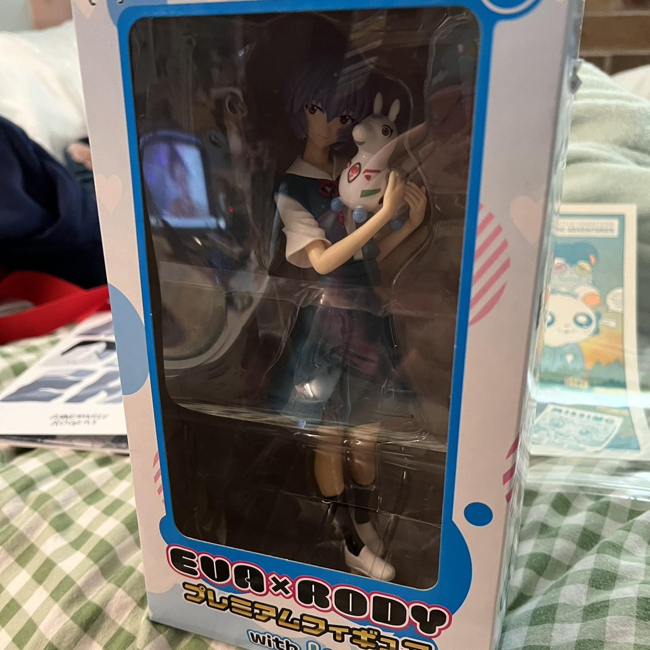 super cute rody x EVA figure!!!! box is a lil hm... - Depop
