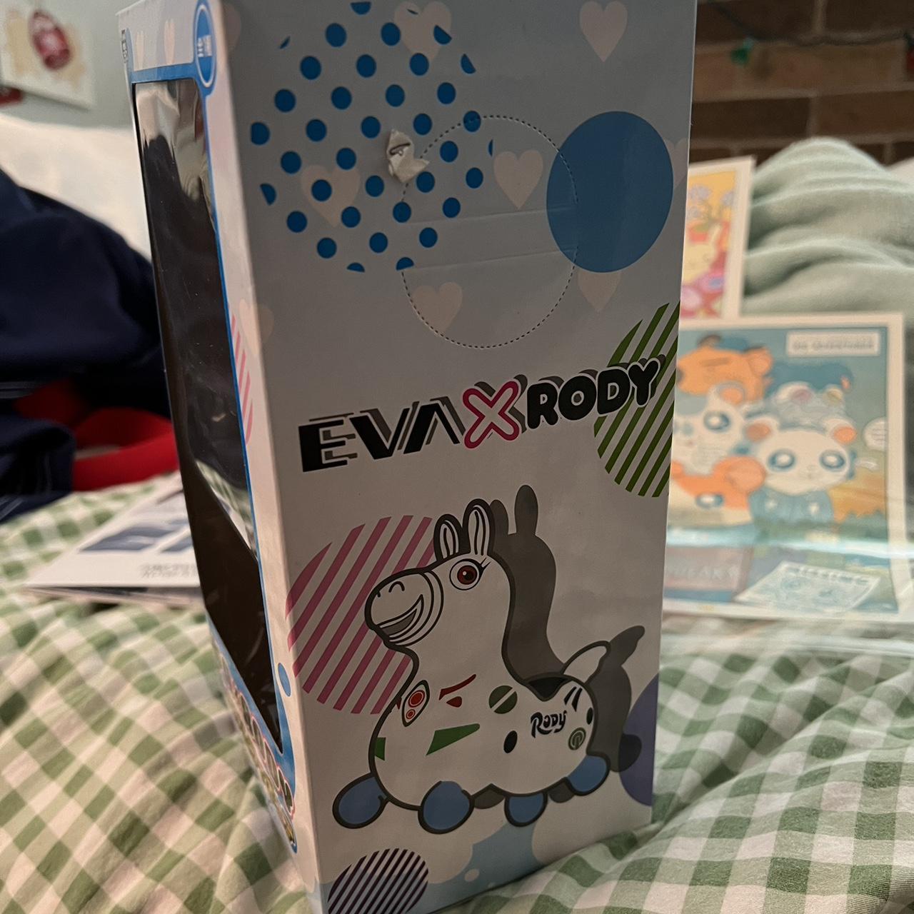 super cute rody x EVA figure!!!! box is a lil hm... - Depop