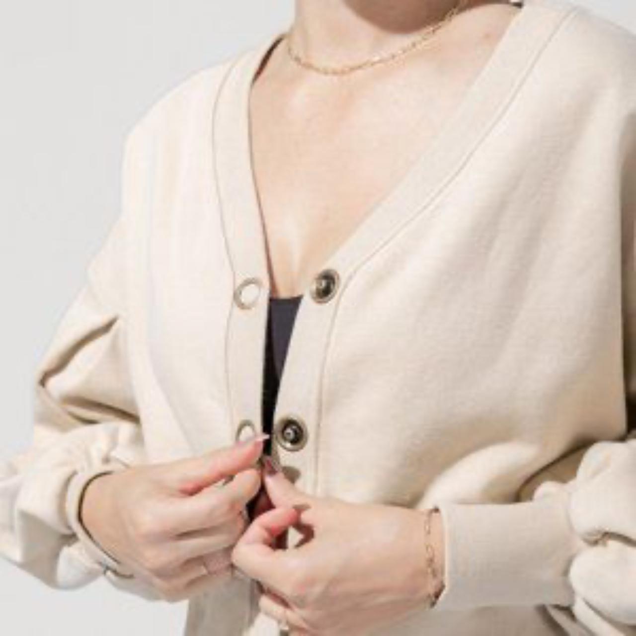 Brand new in bag cardigan size XL. color is as shown... - Depop