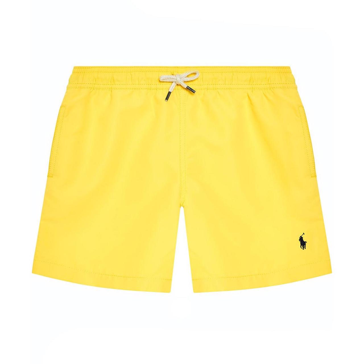 Polo Ralph Lauren Yellow Swim-briefs-shorts | Depop