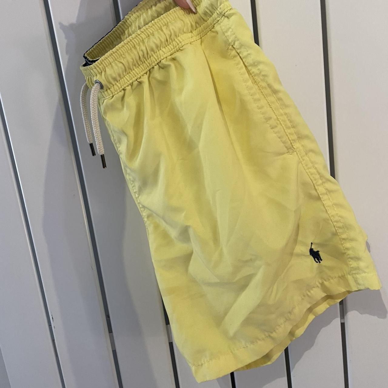 Polo Ralph Lauren Yellow Swim-briefs-shorts | Depop