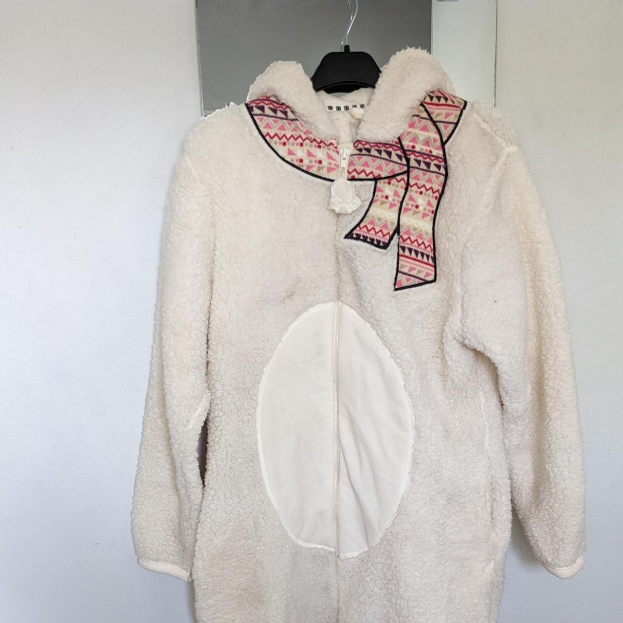 love to lounge primark white polar bear fleece... - Depop