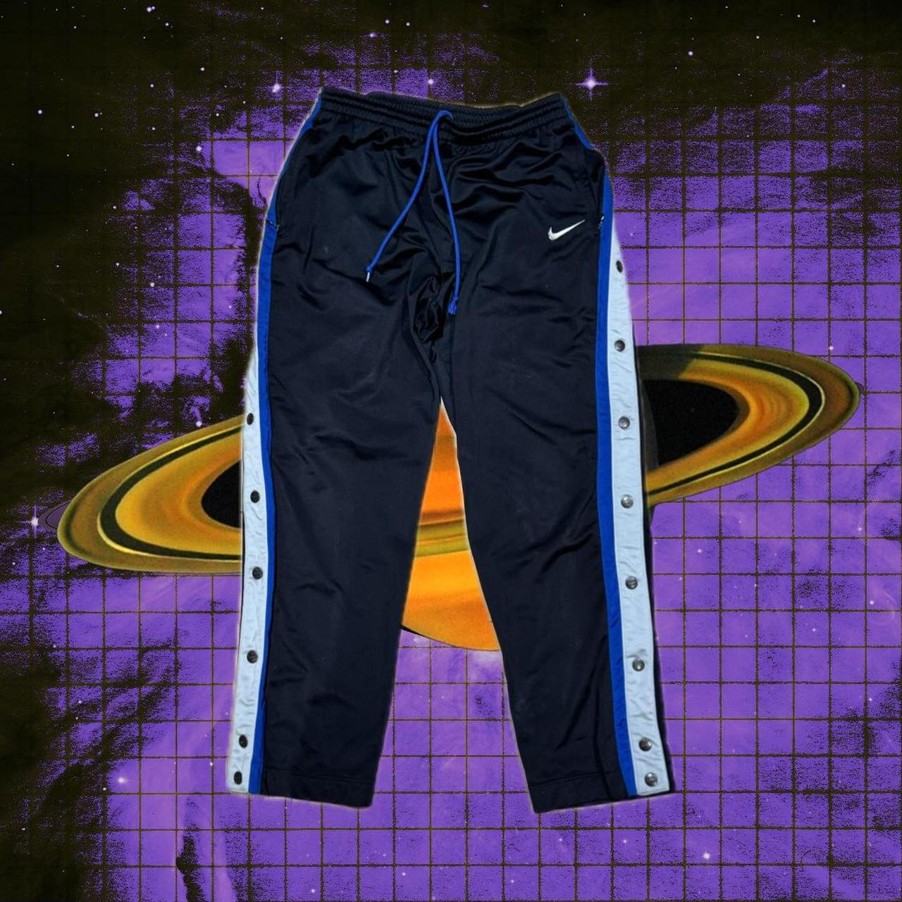 Vintage Nike Buttoned Joggers Size XL Couple Marks 🪐🪐🪐 - Depop