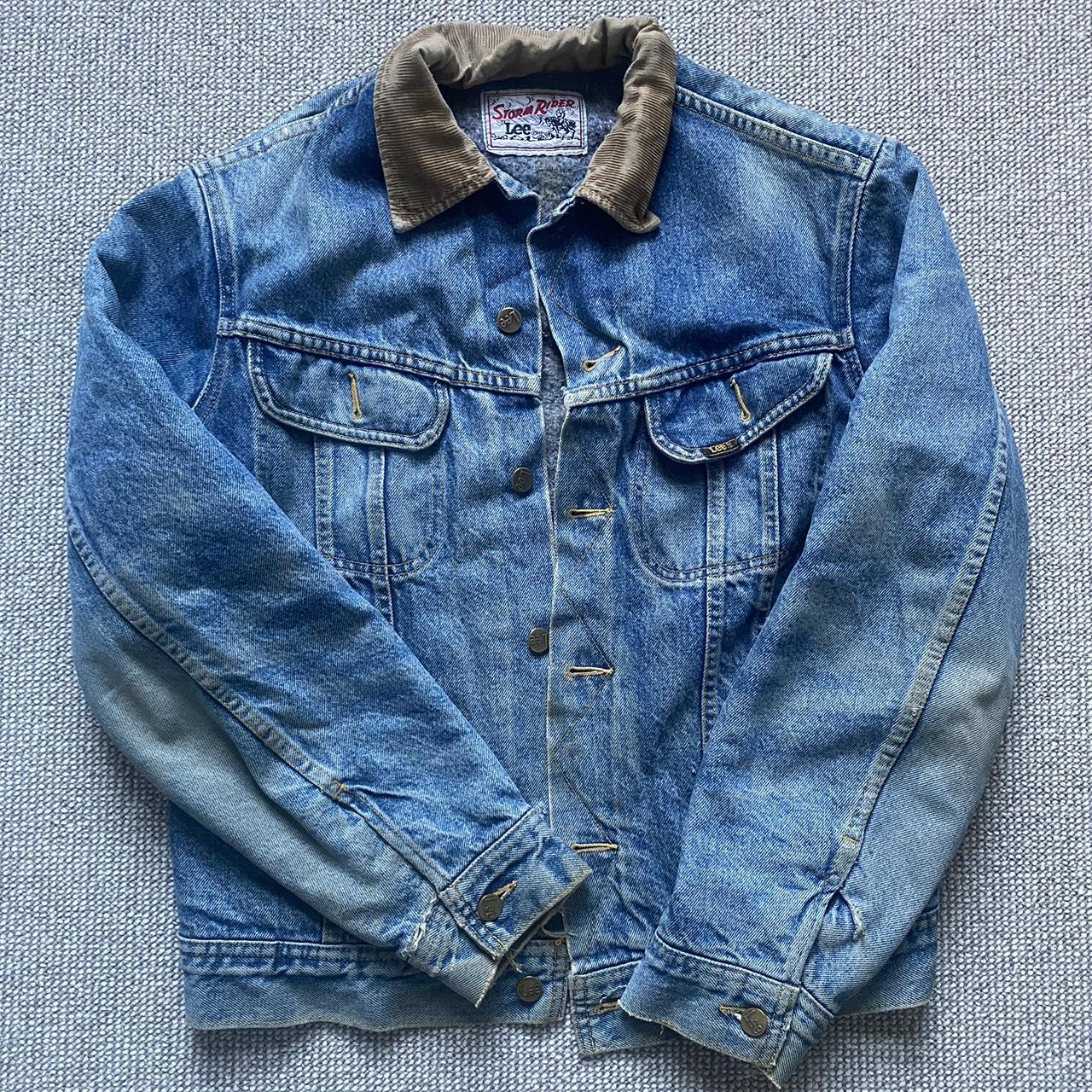 Vintage Storm Rider Lee denim jacket Fits... - Depop