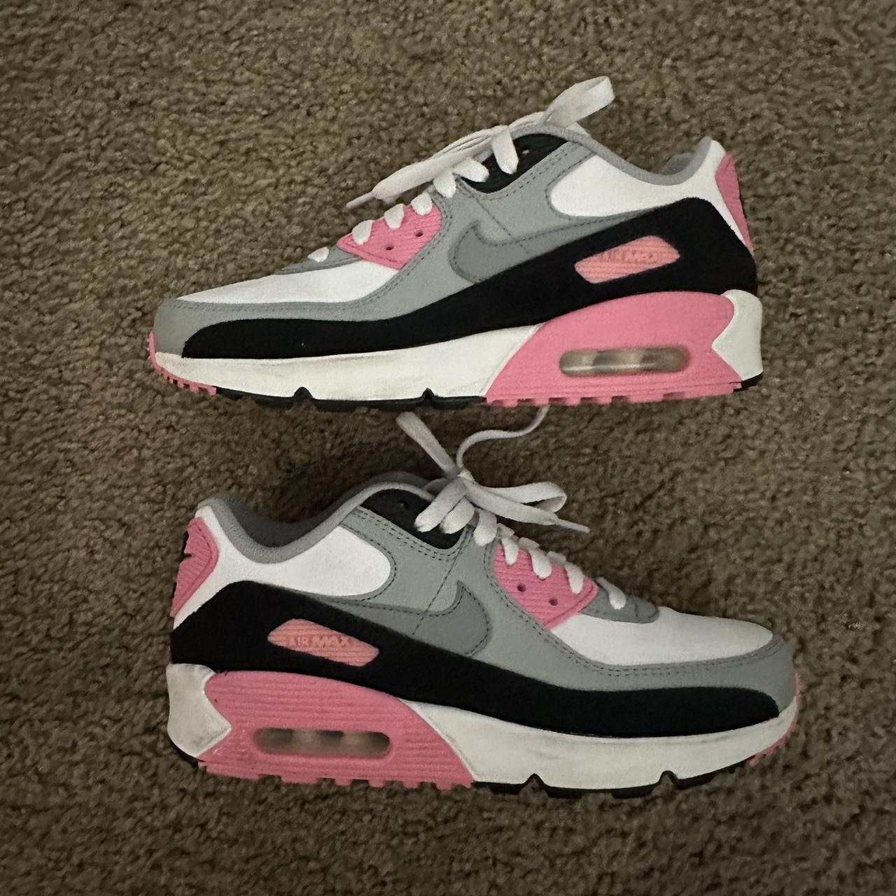 Nike Air Max 90 - worn a few times. Grade school... - Depop