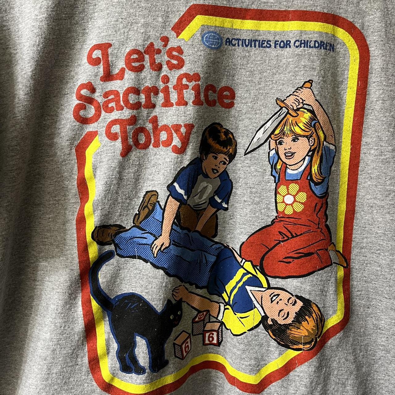 Steven Rhoades Sacrifice Activity T shirt • Men’s •... - Depop