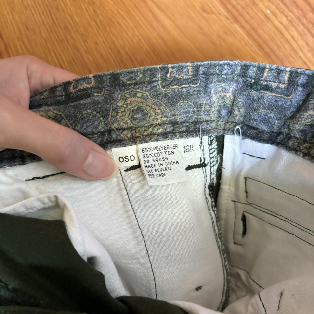 Awesome vintage Bugle Boys. Pleated dark green with... - Depop