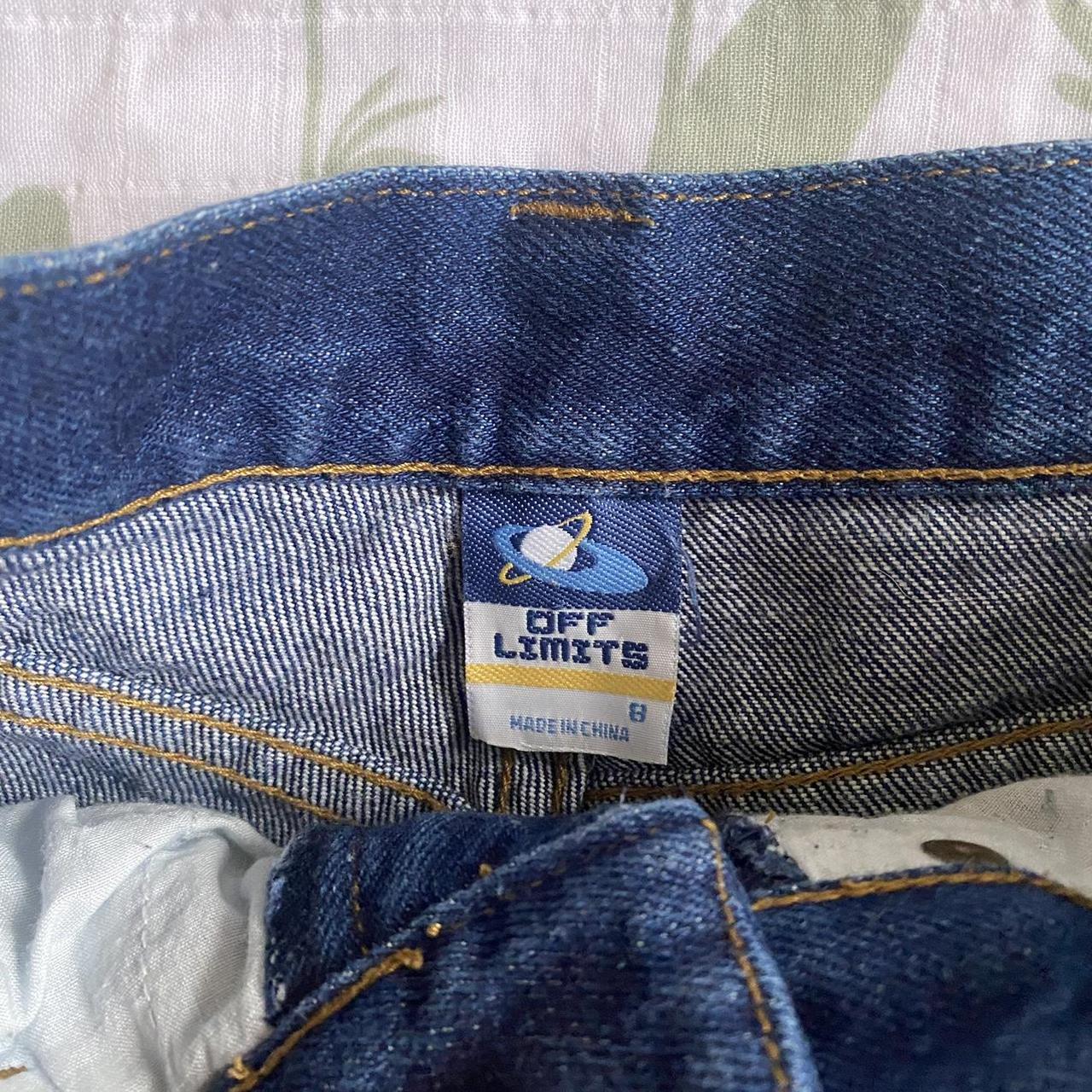 Cropped jorts, kids size on tag fits a 4-6 - Depop