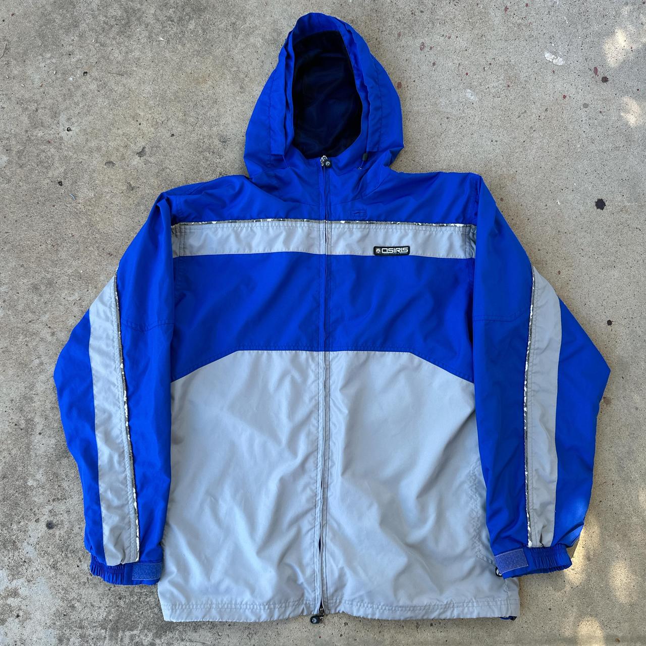 early 2000s osiris skateboards windbreaker tagged... - Depop