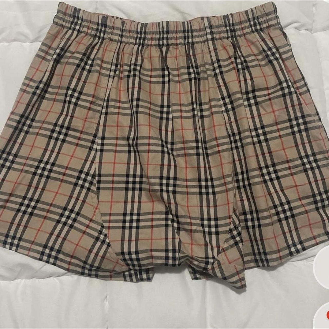 Repop Burberry boxers mens s waist: 13 inches flat... - Depop