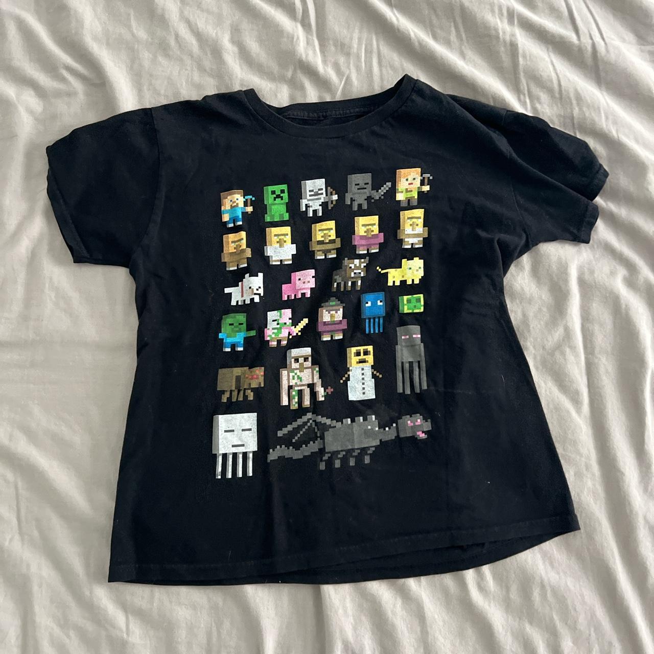 Minecraft Baby Tee So cute Fits like a XS/S ‼️NO... - Depop