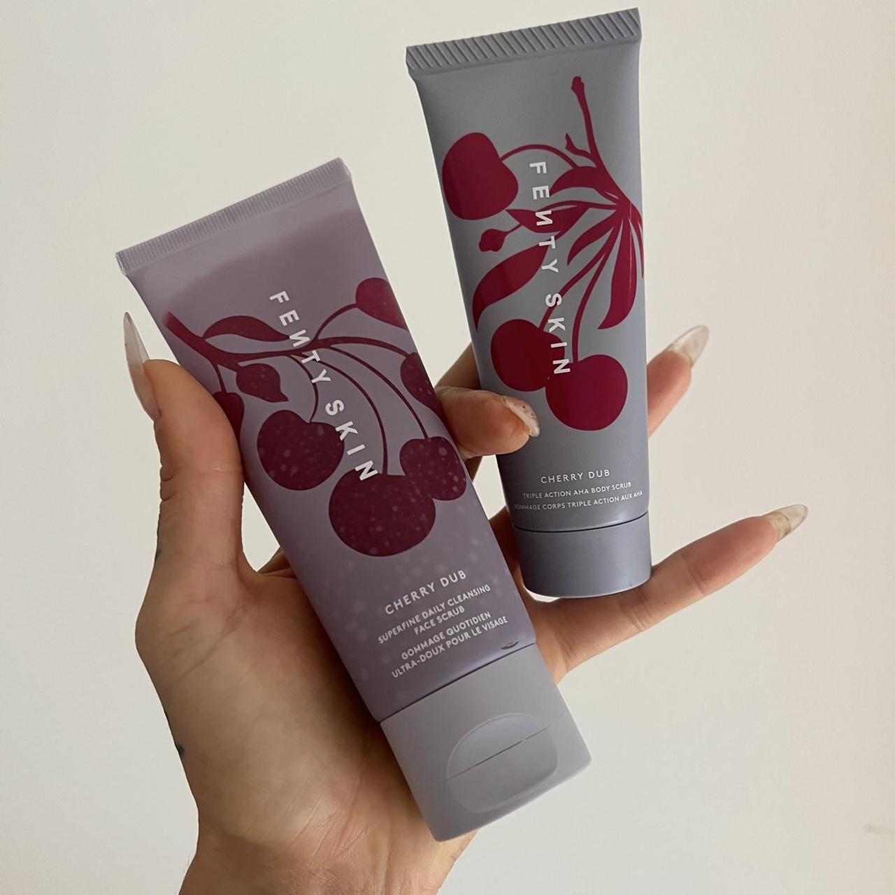 FENTY SKIN Cherry Dub face & body scrub • brand new... - Depop