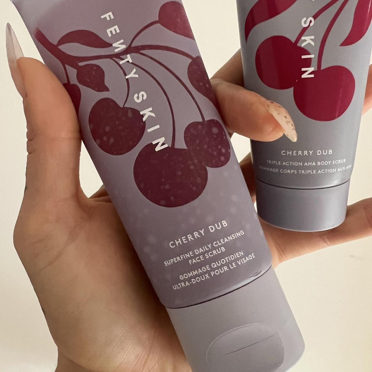 FENTY SKIN Cherry Dub face & body scrub • brand new... - Depop