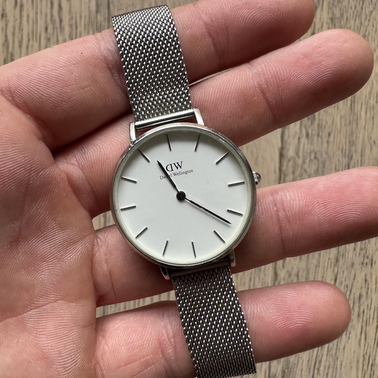 Daniel Wellington silver women’s watch - Depop