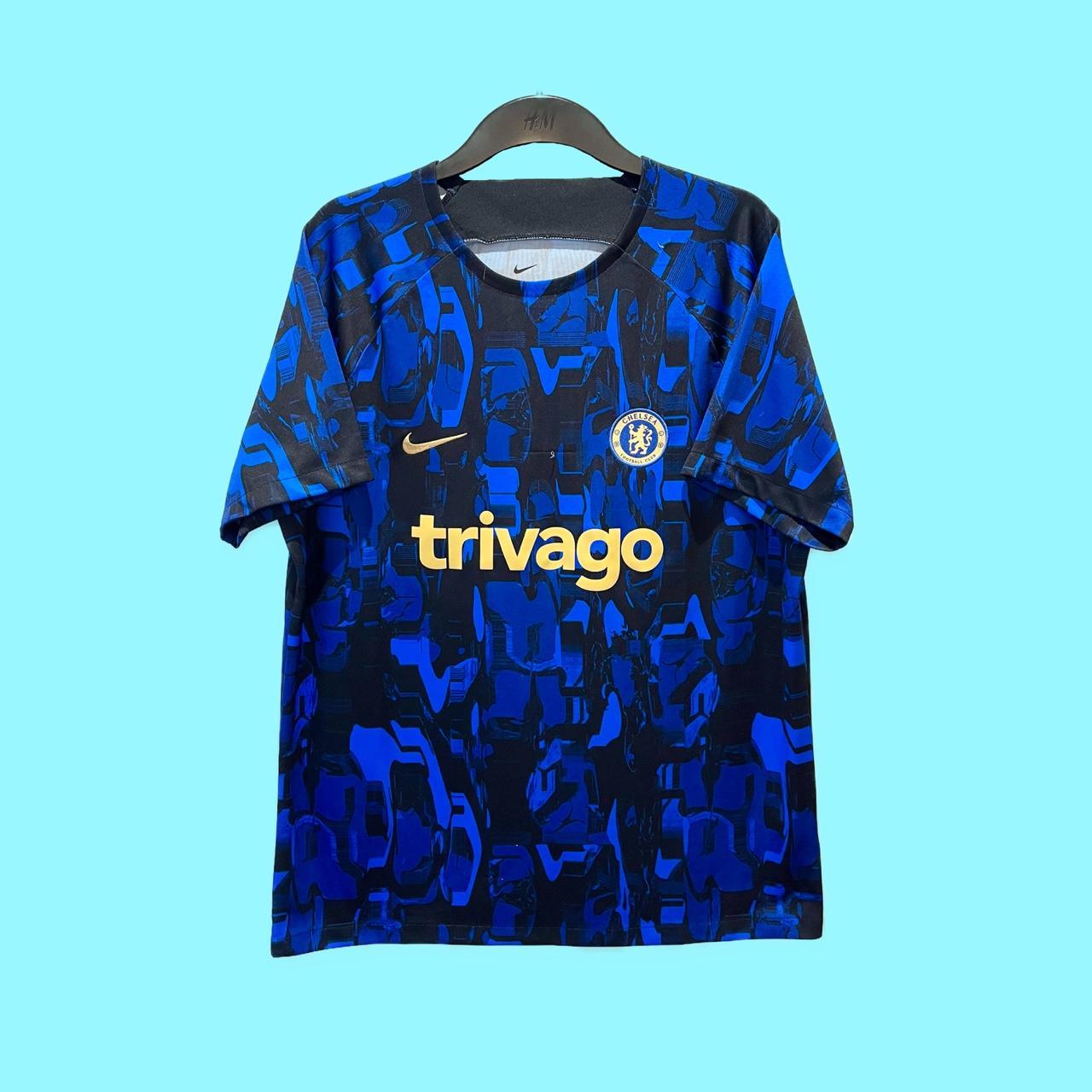 Chelsea 2023-2024 Trivago Nike Training Shirt Size... | Depop