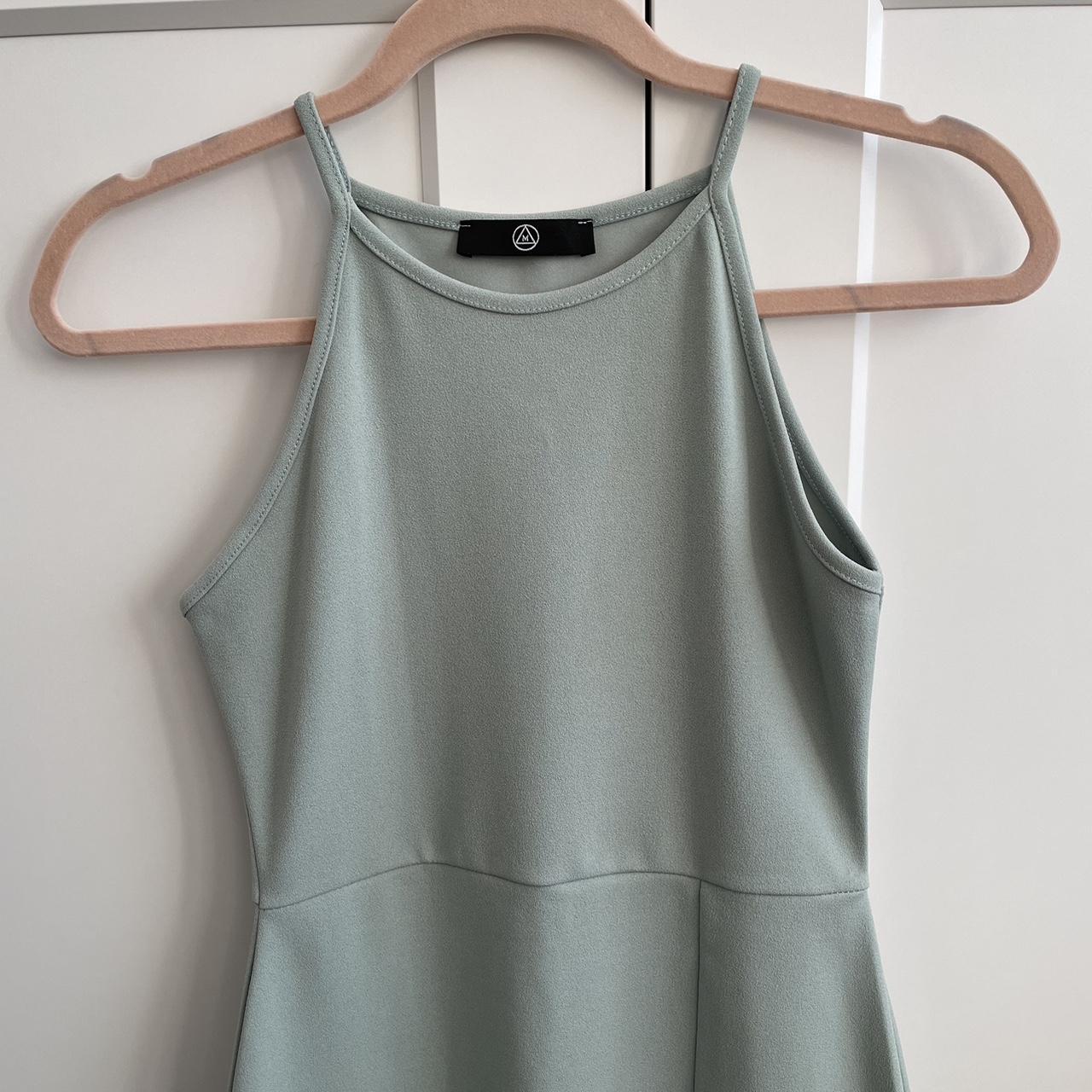 Missguided Women's Green Dress | Depop
