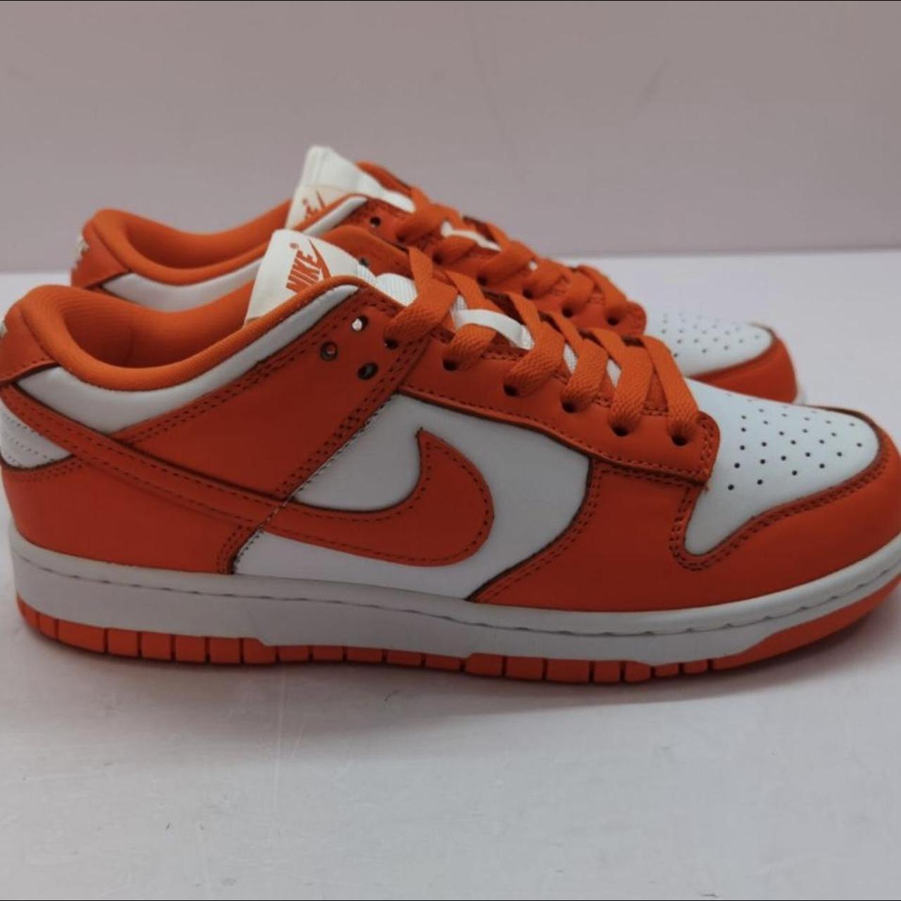 Nike Women's Orange Trainers | Depop