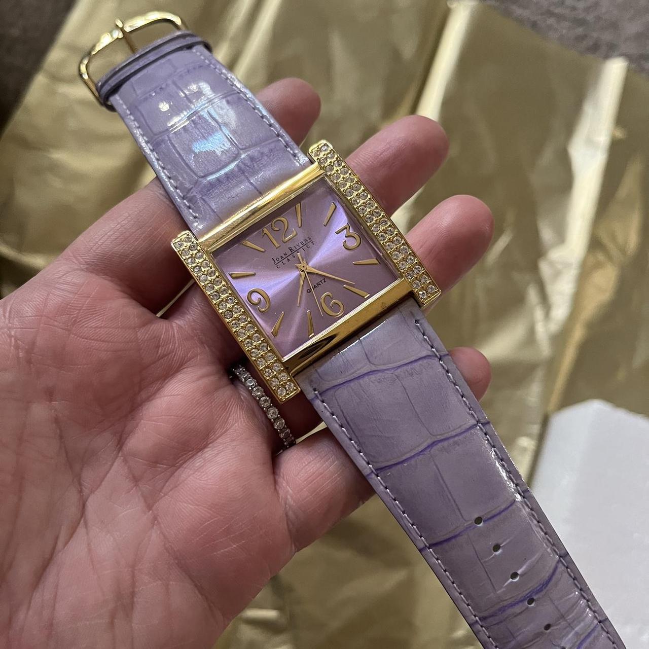 Joan Rivers Classic watch! Stainless steel, genuine... - Depop