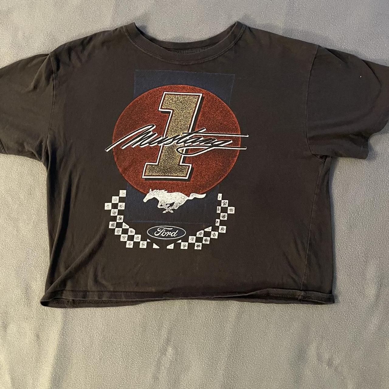 Ford mustang crop top tshirt #croptop #womens #ford... - Depop
