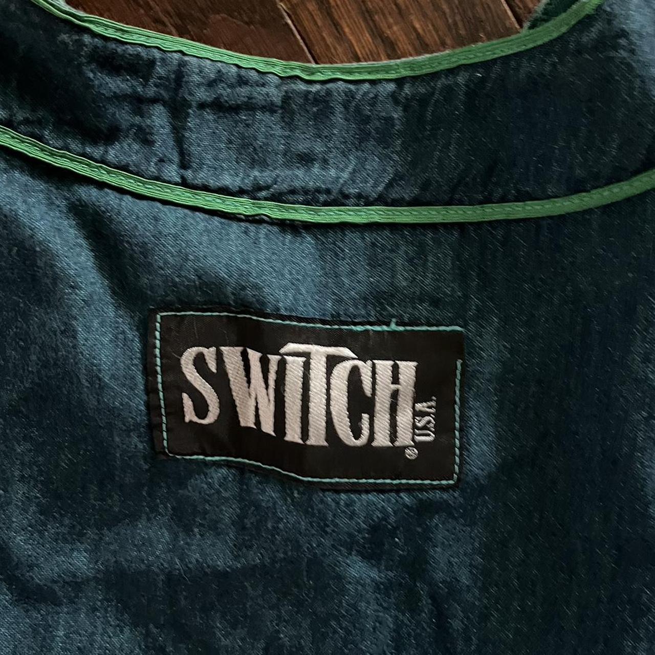 Switch USA vintage striped shirt Tagged size small... - Depop