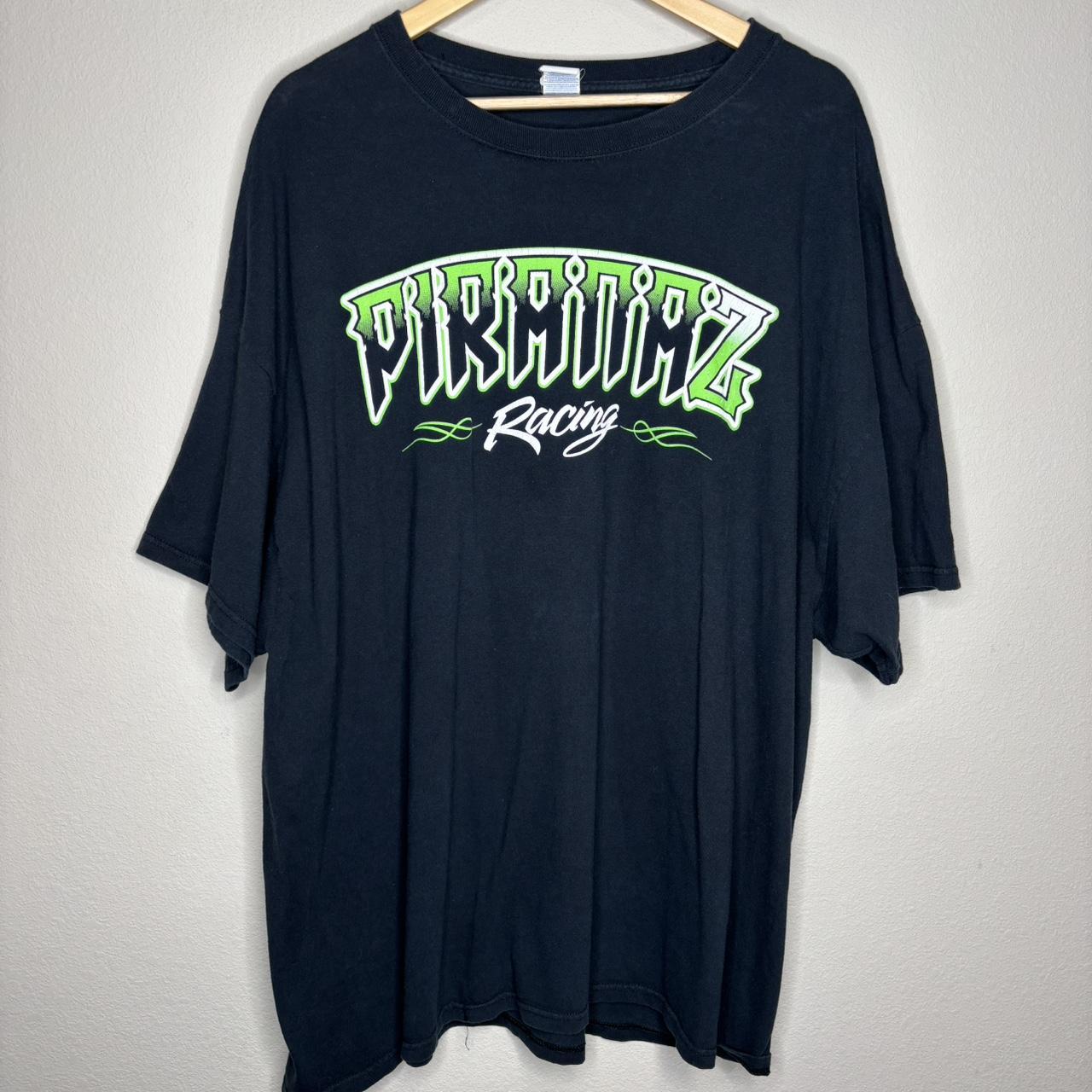 “Hell’s full so I’m back” Piranaz Racing tshirt Size... | Depop