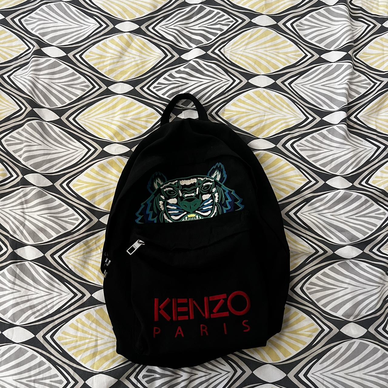 Kenzo backpack! Crazy colourway, bought for £180,... - Depop