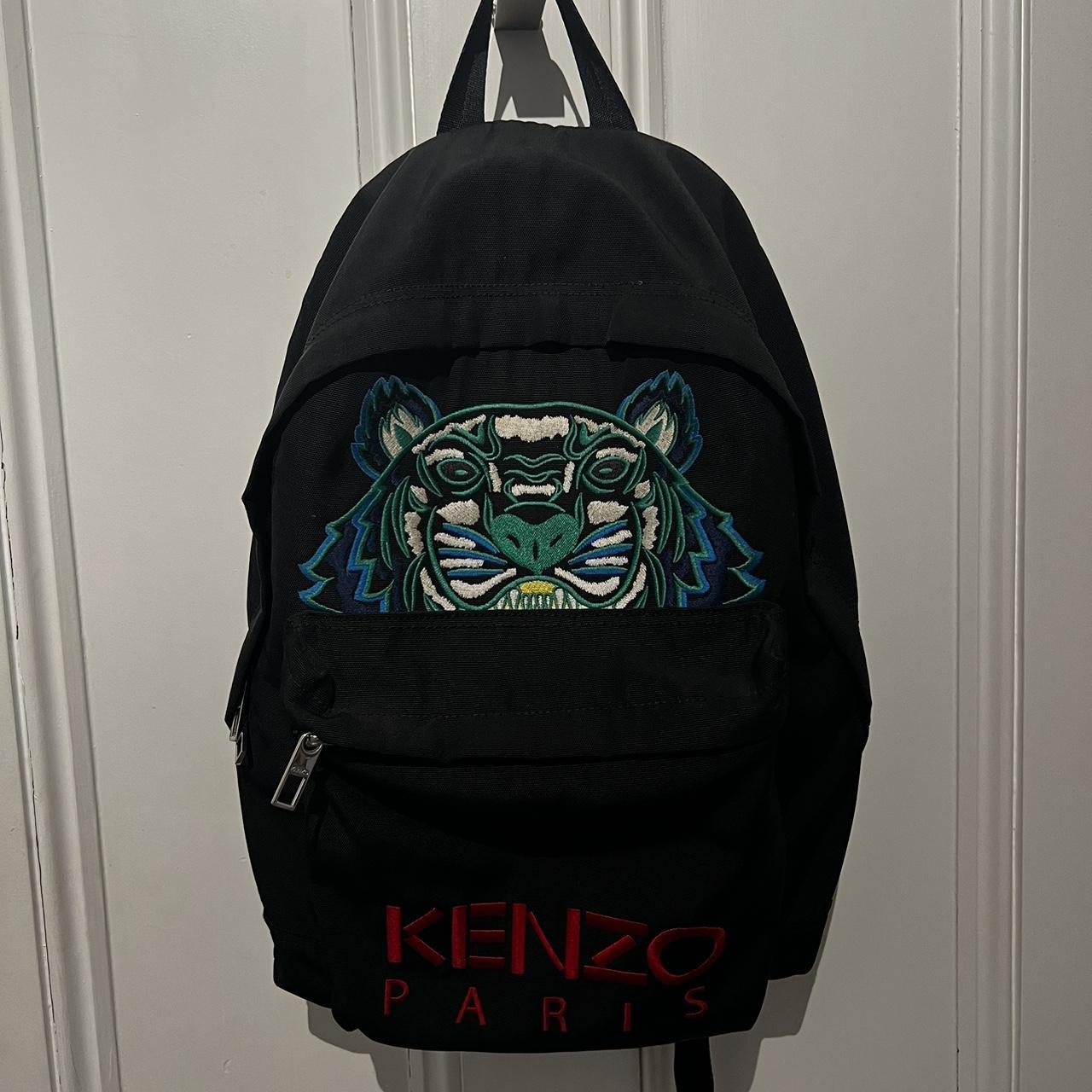 Kenzo backpack! Crazy colourway, bought for £180,... - Depop