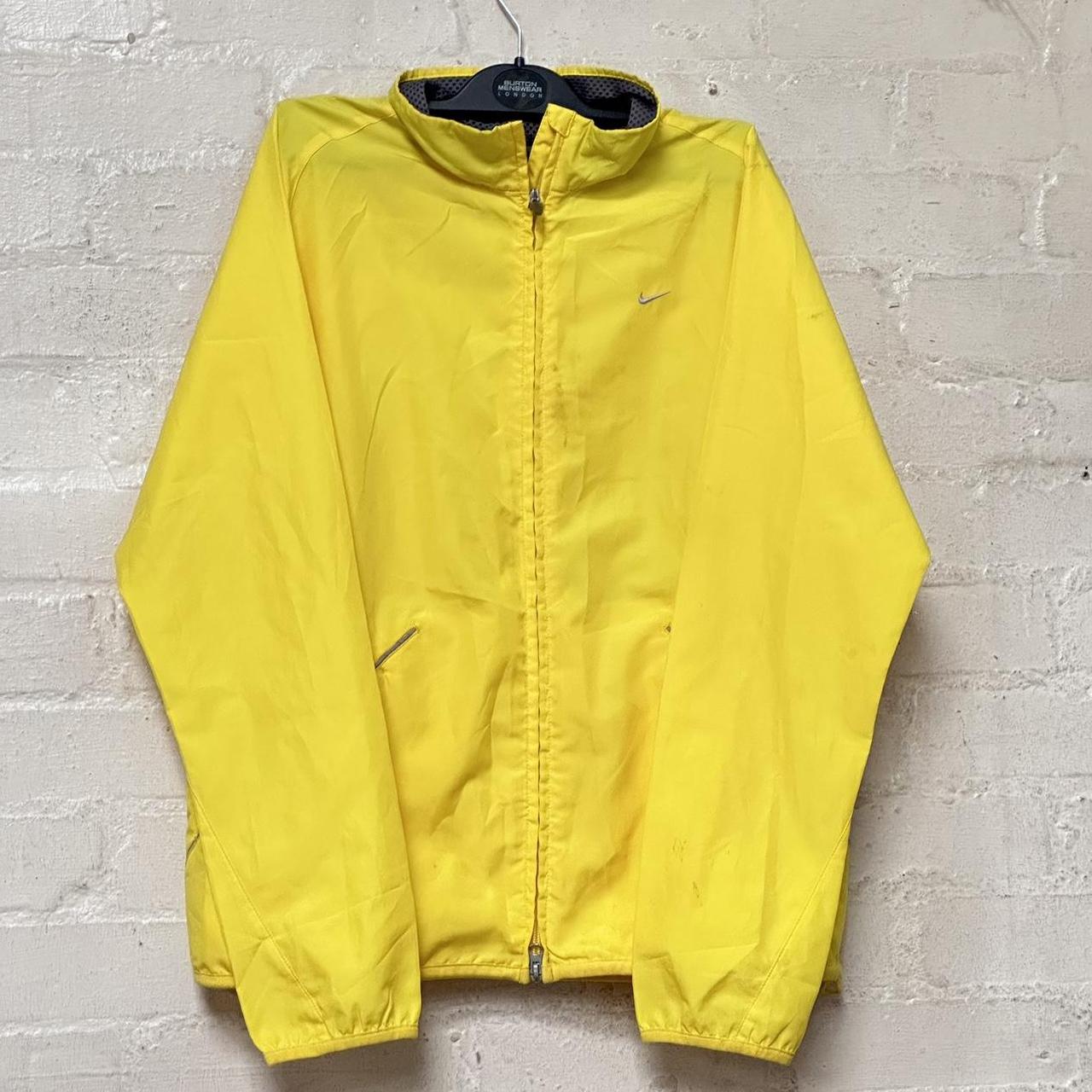 Nike Men's Yellow Jacket | Depop
