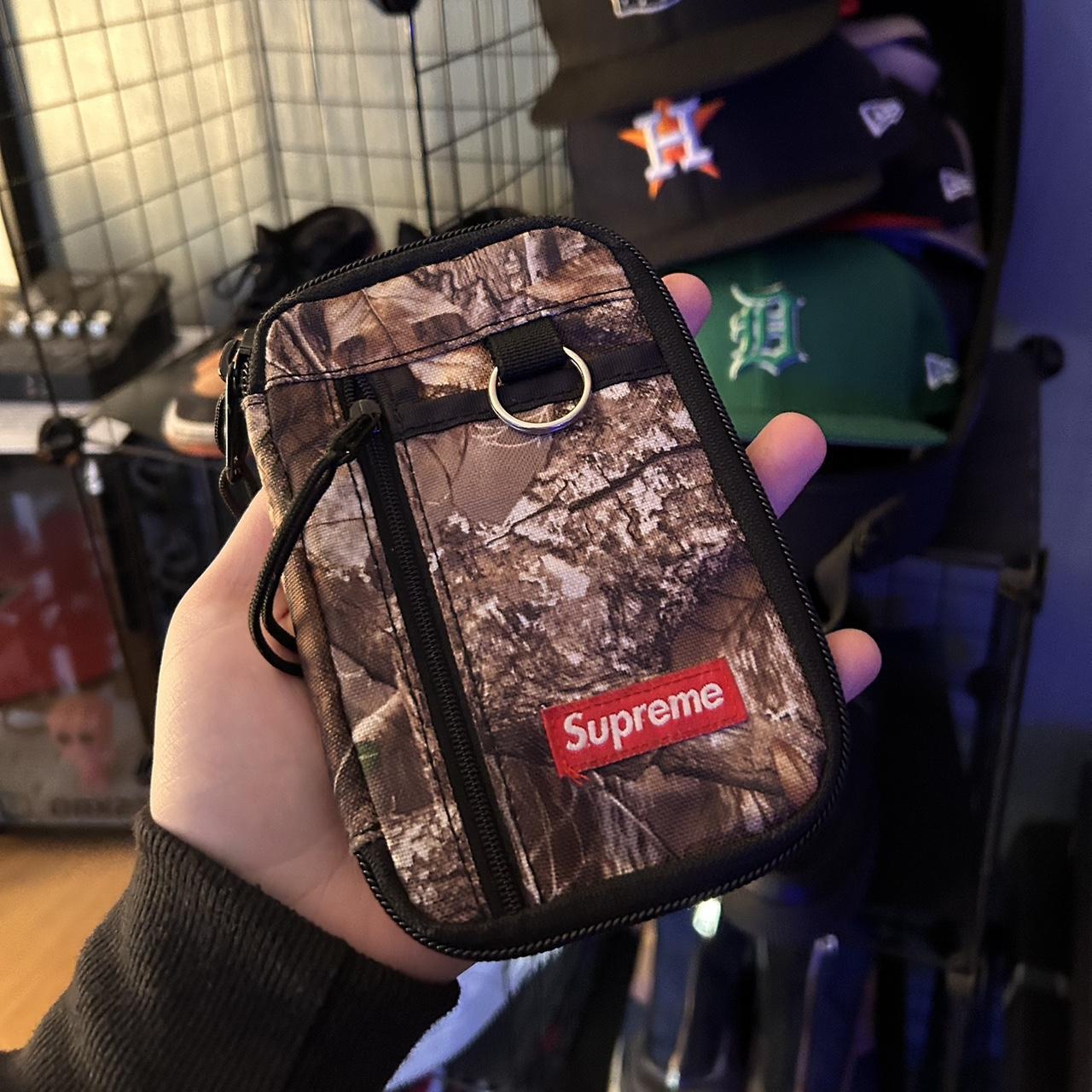 Supreme camo coin/wallet pouch 5⭐️seller Fast... - Depop