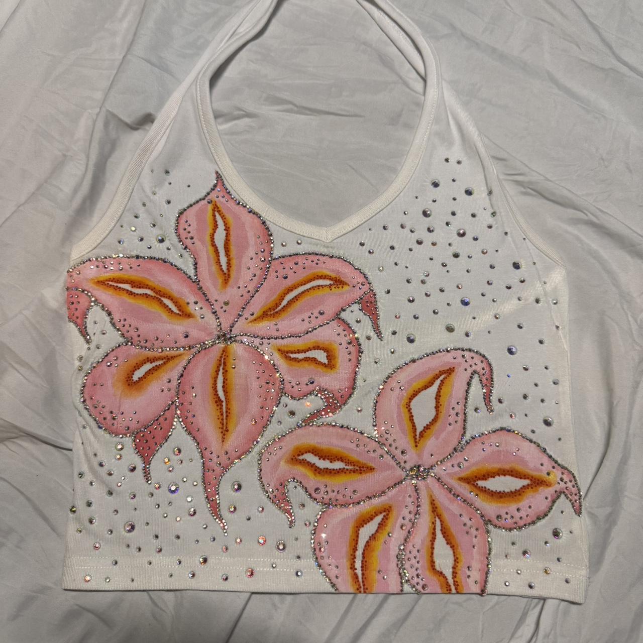 Custom Hand Painted Tank Top This is a custom hand... - Depop