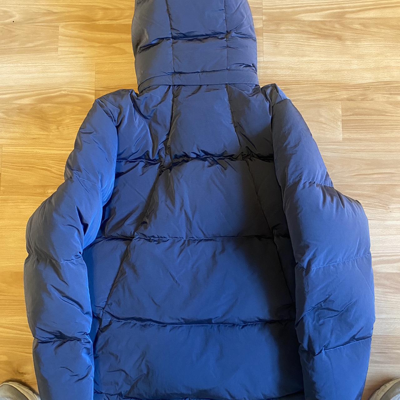 Blue Kith puffer winter jacket brand new - Depop
