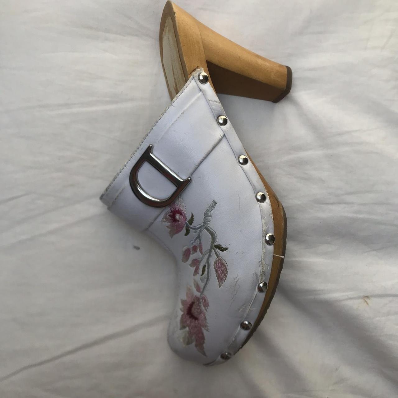 90s Dior-inspired heeled clogs 🪷beautiful, classy... - Depop