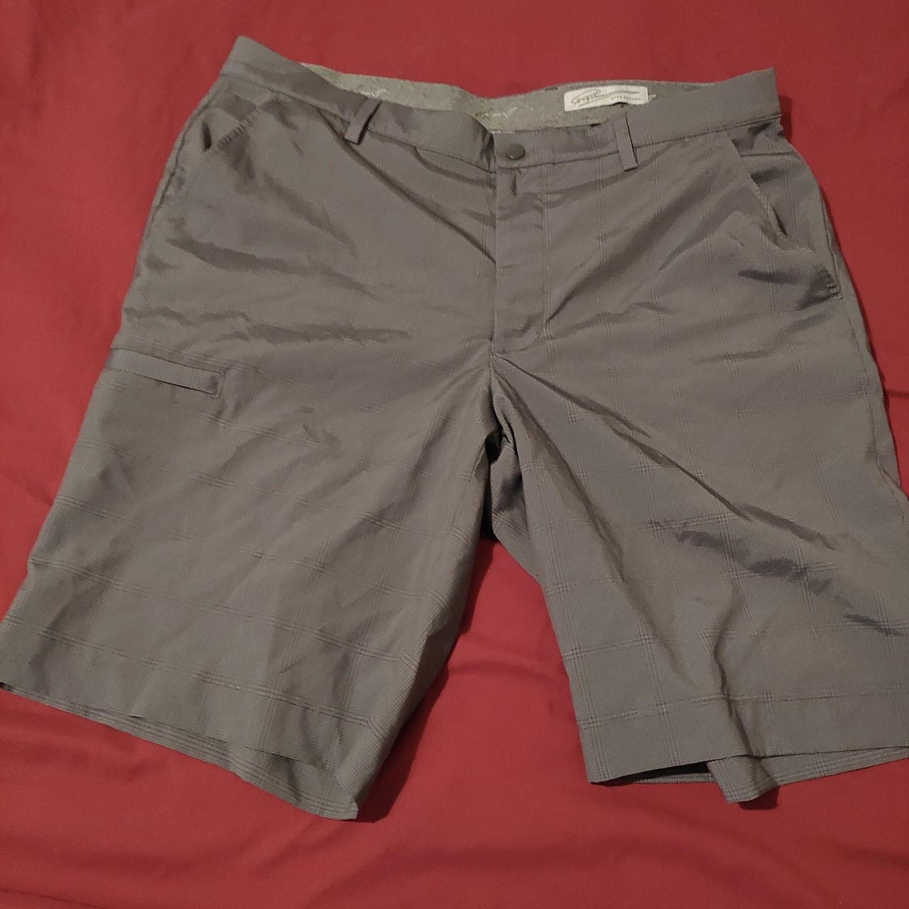 Greg Norman Collection Men's Grey Shorts | Depop