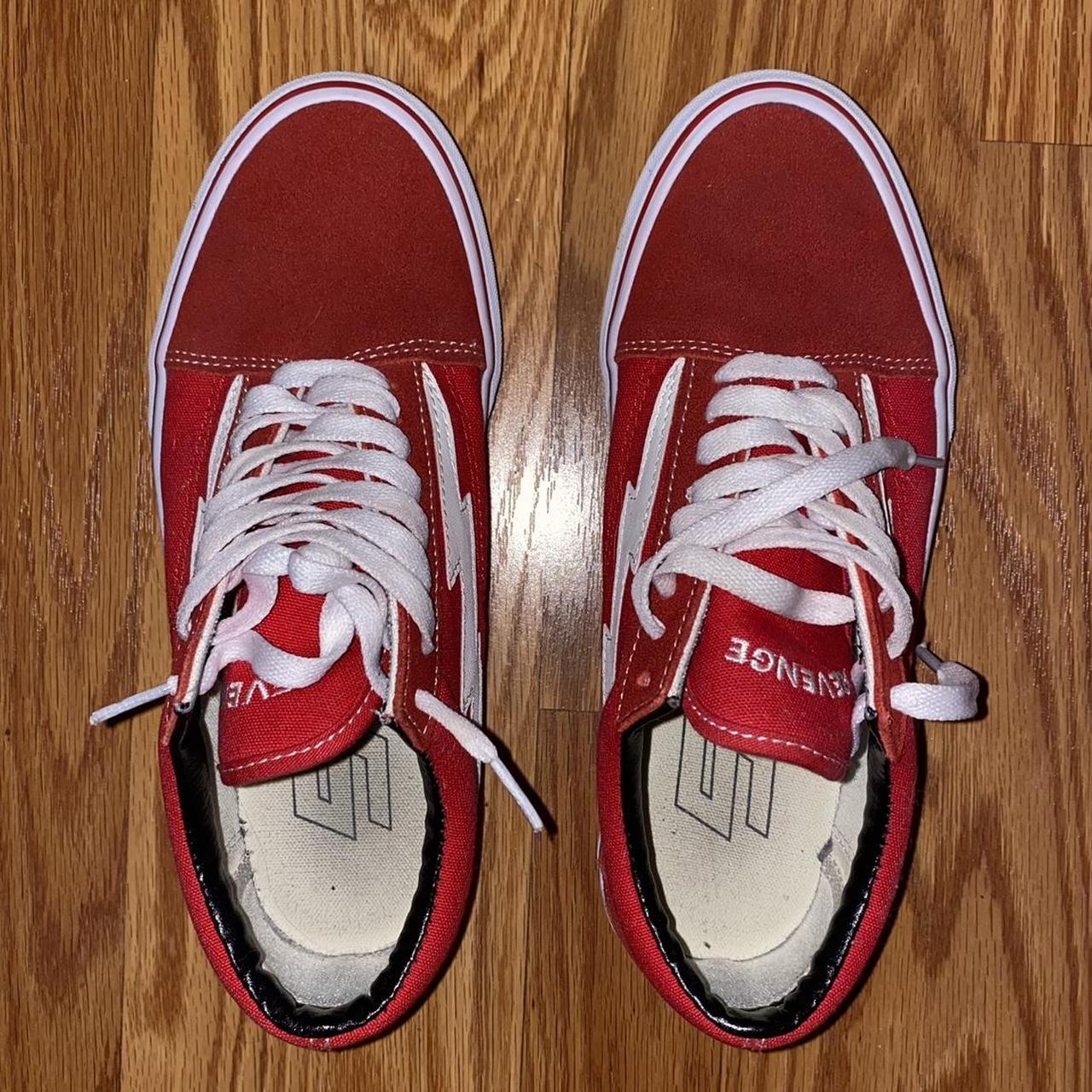 Revenge x Storm bolt vans from vol 2 size 7... - Depop