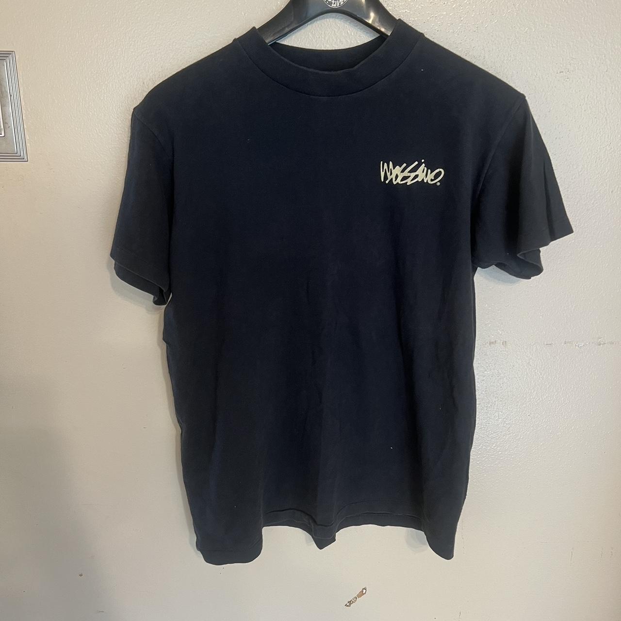 Vintage mossimo basic logo shirt - Depop