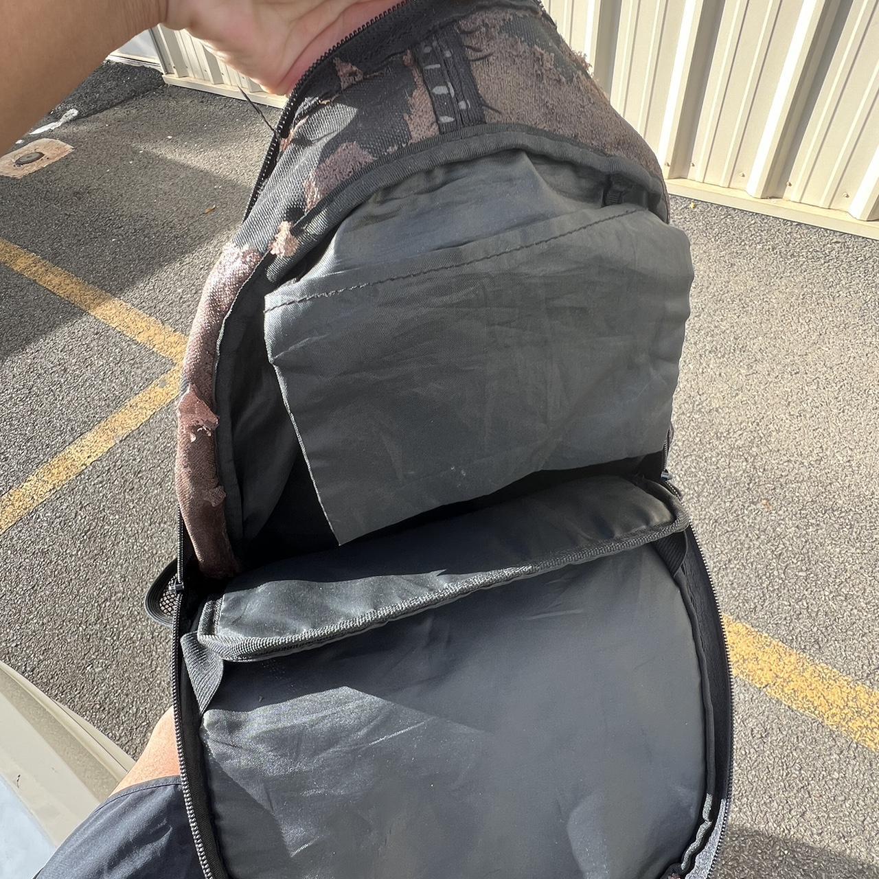 MMA Elite Backpack Skull Wings Roses Daggers Black &... - Depop