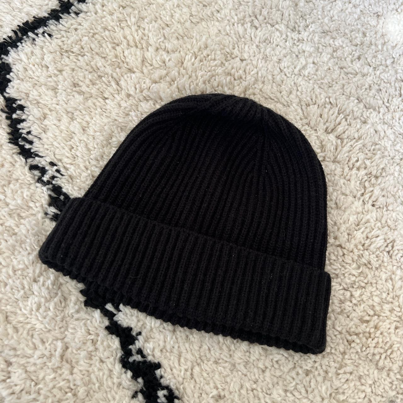 Weekday black beanie. Worn a few times only #beanie... - Depop