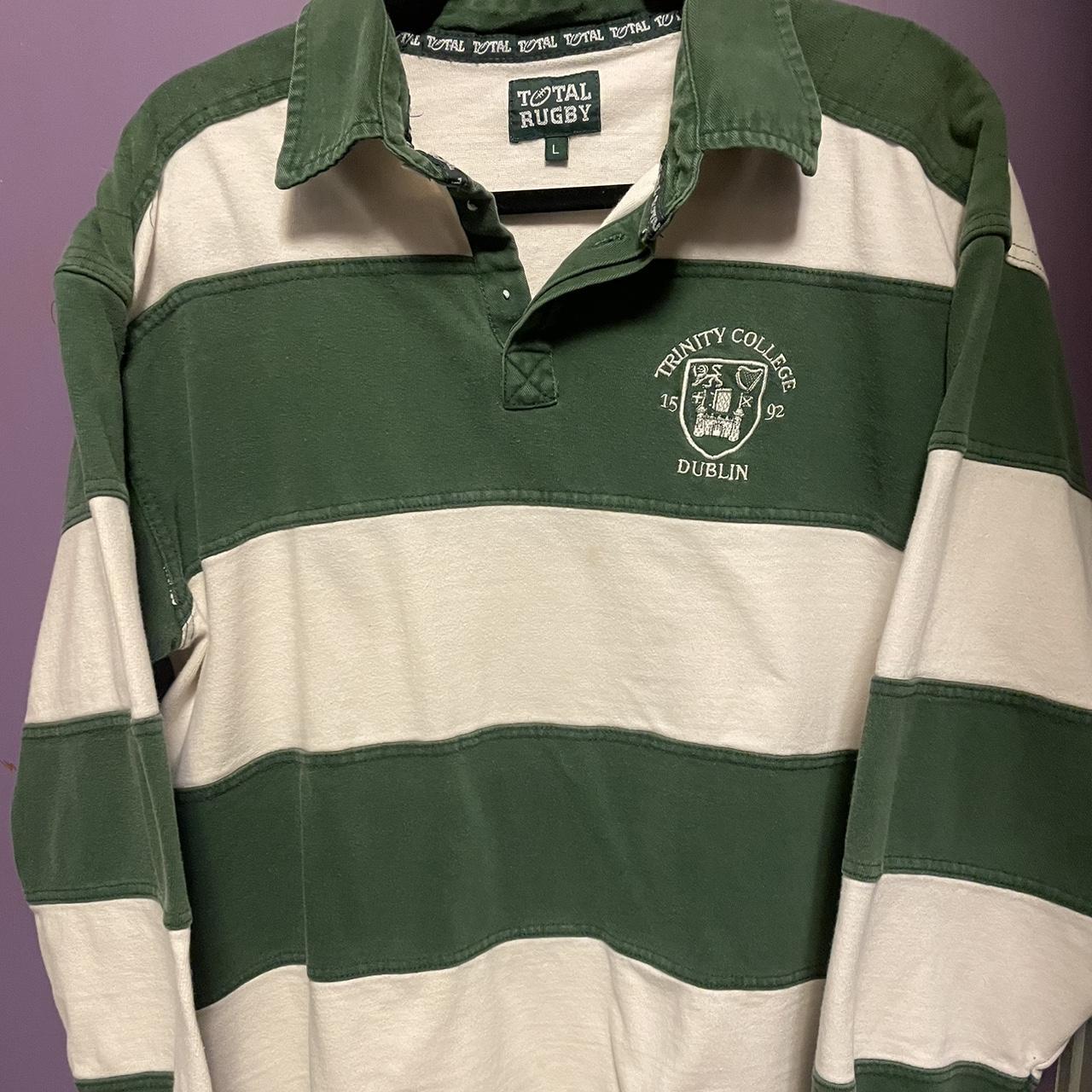 Trinity College Dublin Rugby long-sleeve shirt Size... - Depop