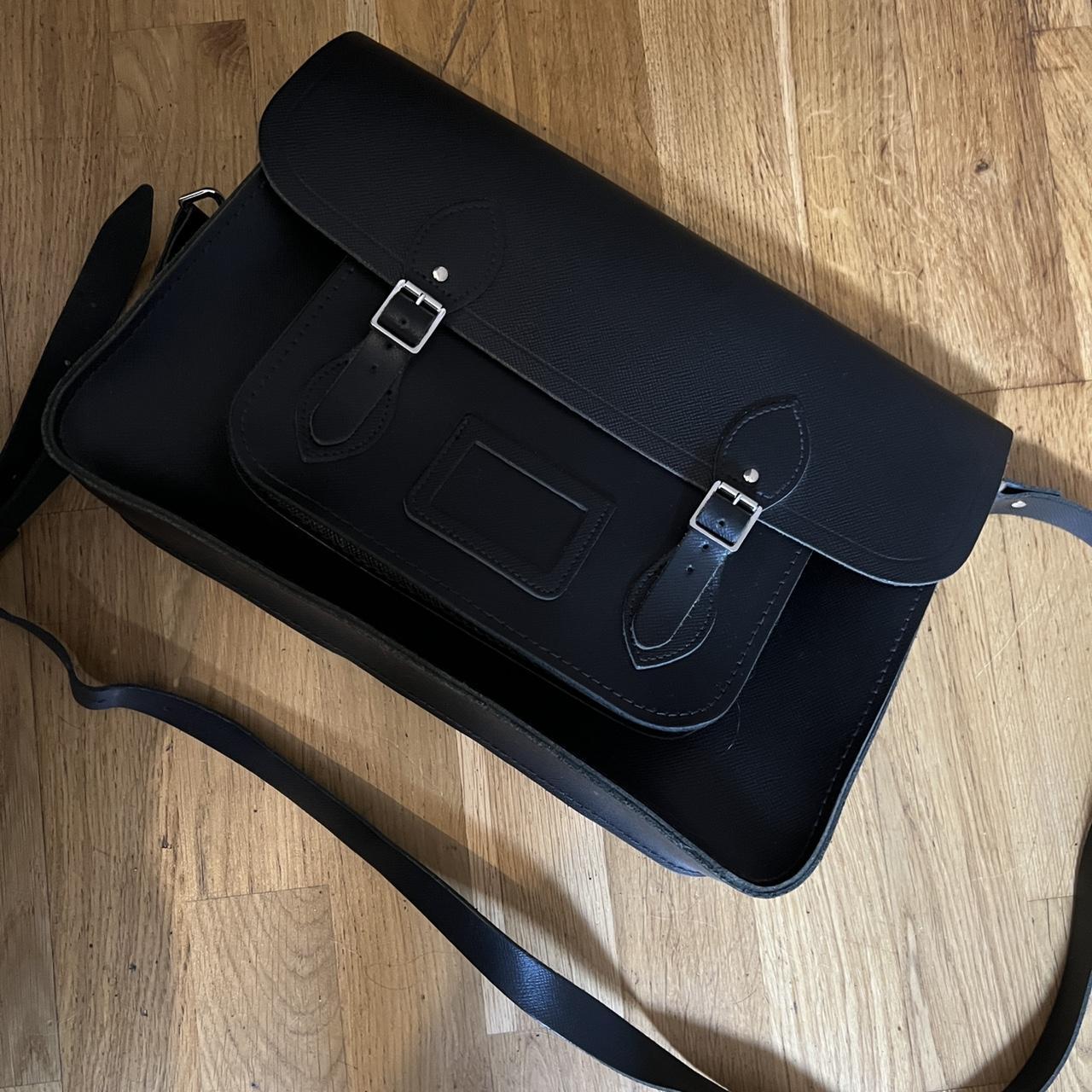 Cambridge Satchel Women's Black Bag | Depop