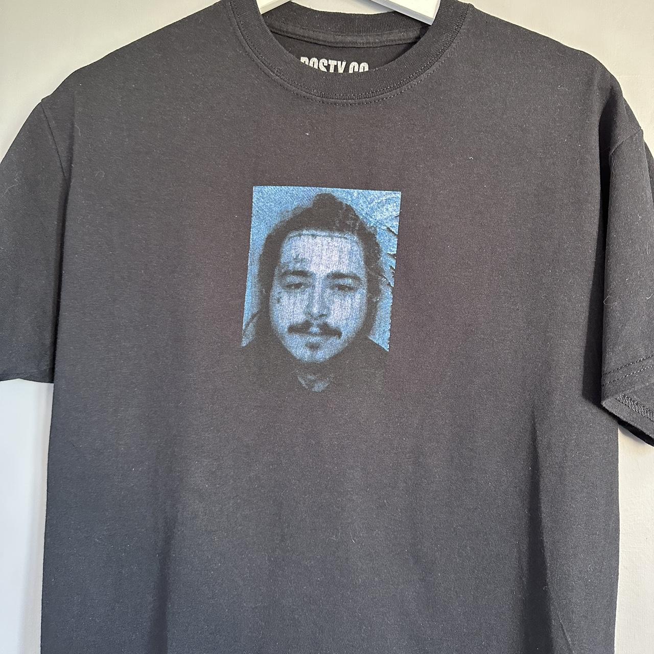 Post Malone posty co mugshot tee Bought at the o2... - Depop