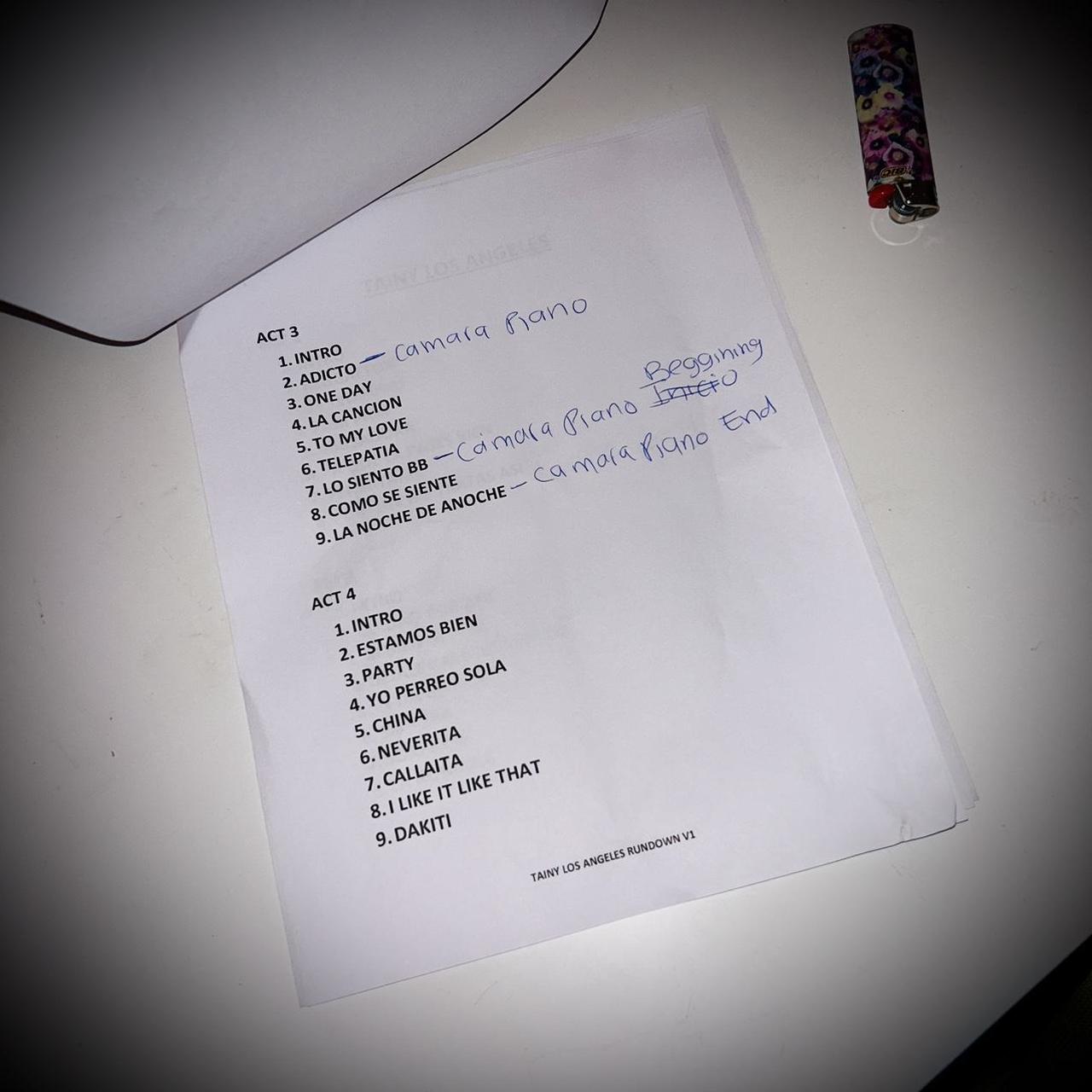 Jack Daniels Audiovisual Experience Concert Setlist... - Depop