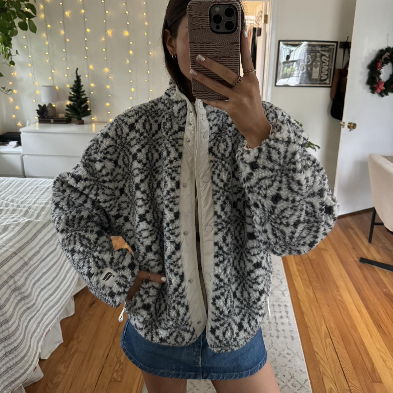 Fabletics new with tags - cozy oversized gray and... - Depop