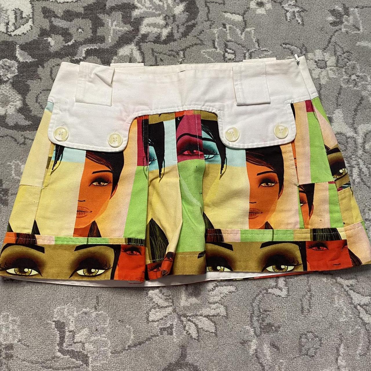 💕y2k vintage Custo Barcelona mini skirt as worn by... - Depop