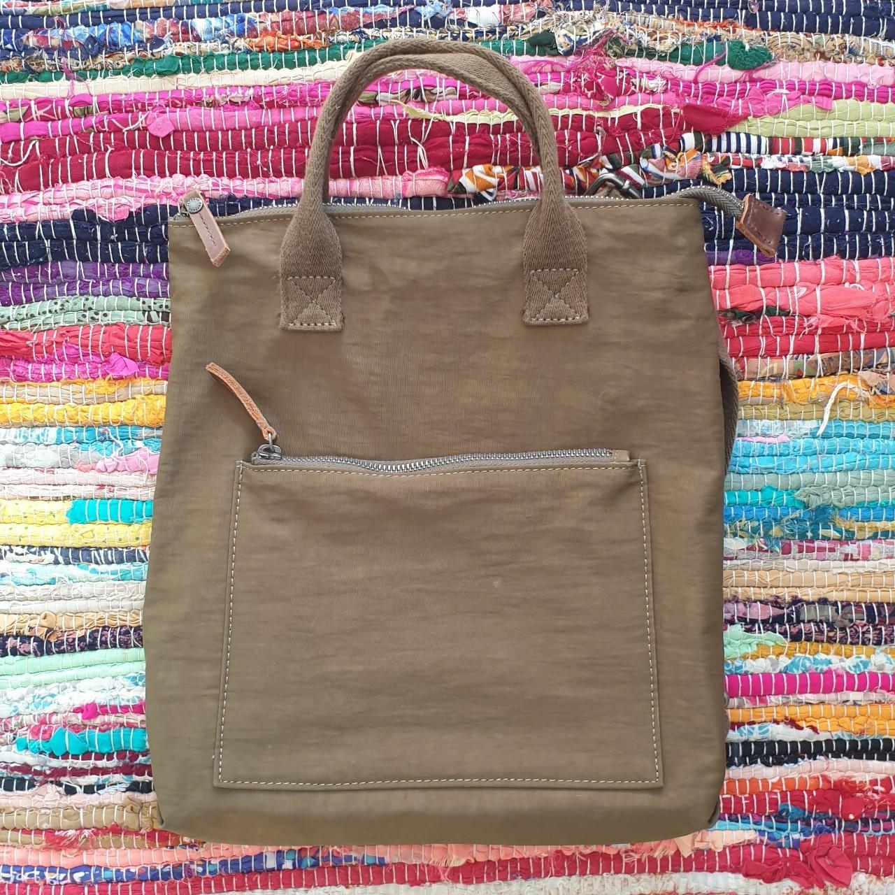 FatFace Women's Khaki Bag | Depop