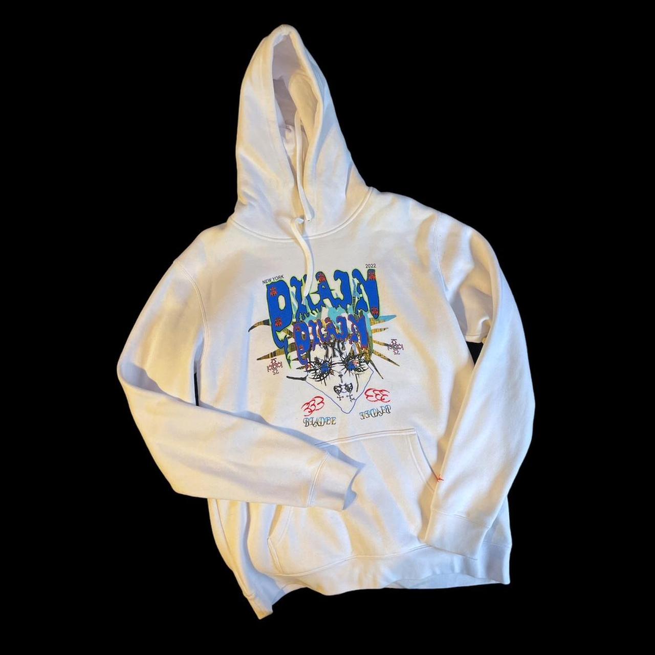 bladee / drain gang nyc pop up hoodie bought last yr... - Depop